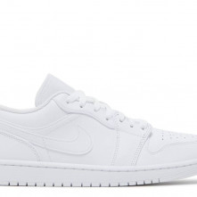AIR JORDAN 1 LOW TRIPLE WHITE | Level Up