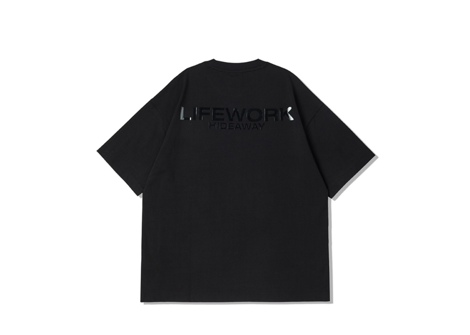 Lifework Korea Ladok Supima Black Tee | Level Up